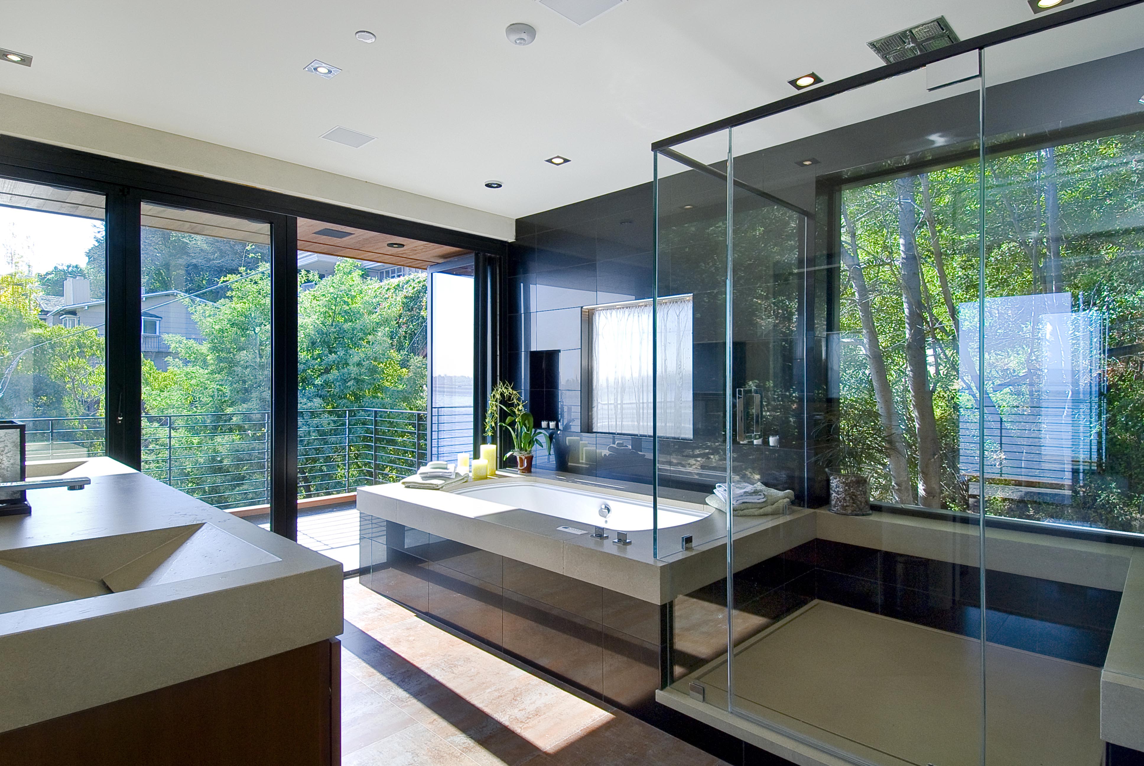 Create A Bathroom Oasis Nanawall