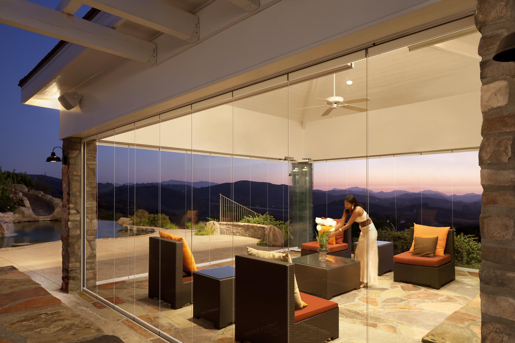 Moorpark Residence Gallery Nanawall Operable Glass Wall Systems